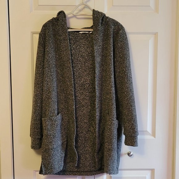 Reitmans | Sweaters | Long Open Front Hooded Cardigan | Poshmark